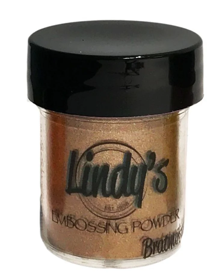 Poudre à embosser Lindy's - Bratwurst Brown