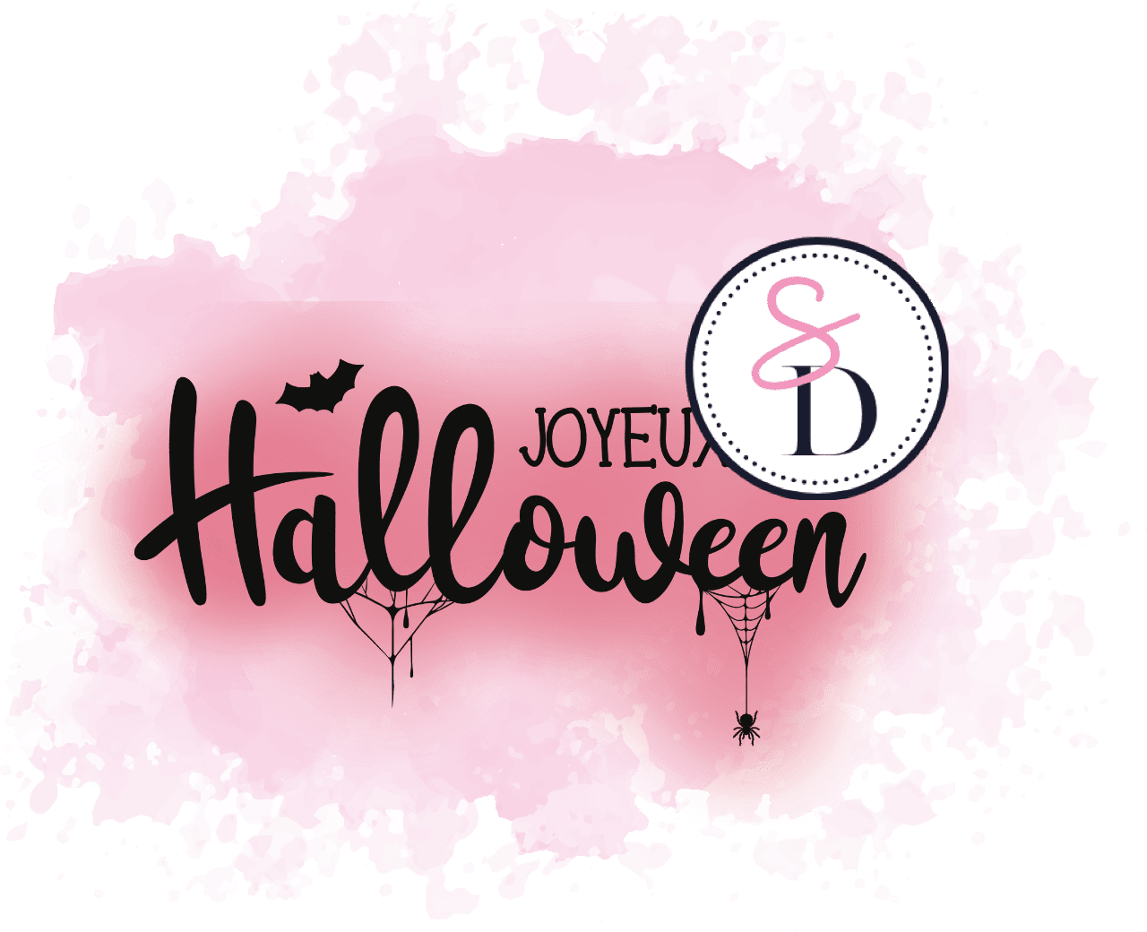 Tampon caoutchouc Joyeux Halloween - La magie d'Halloween